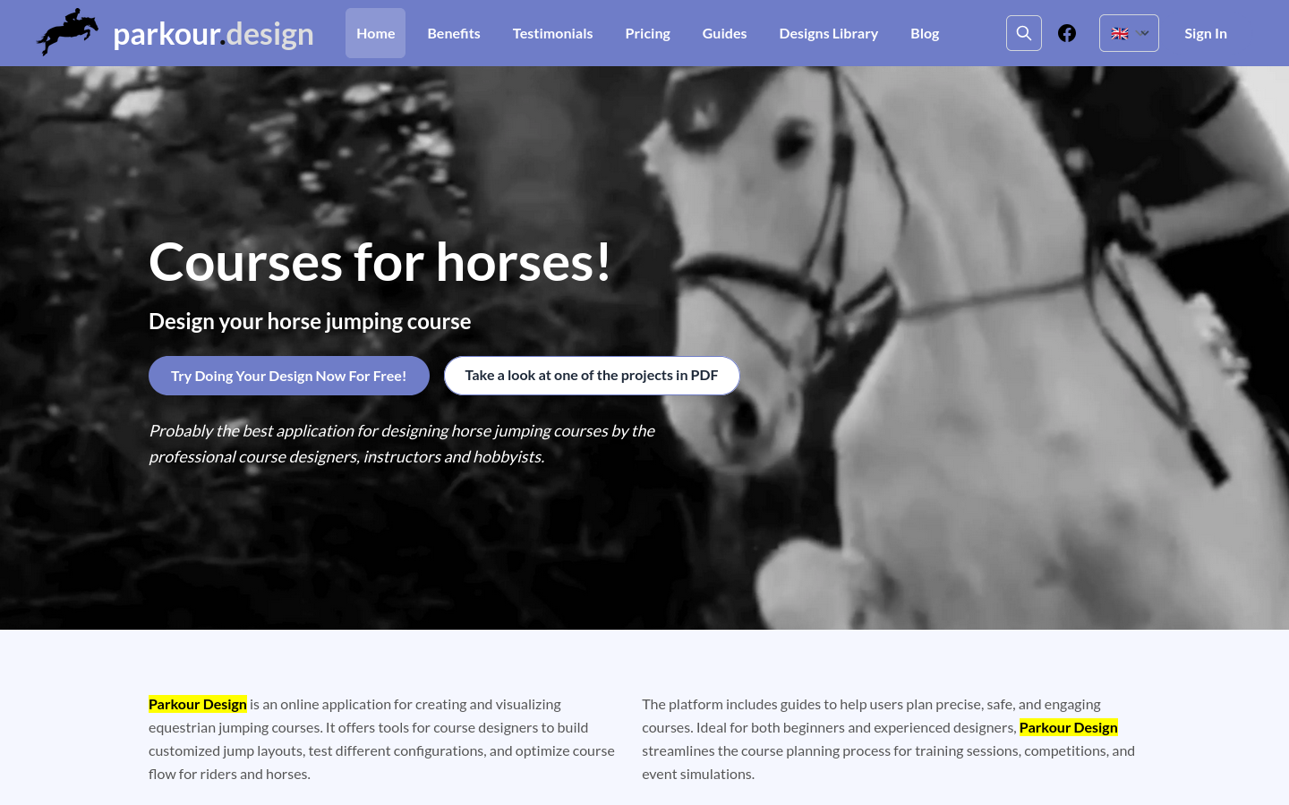 Setting up a course table